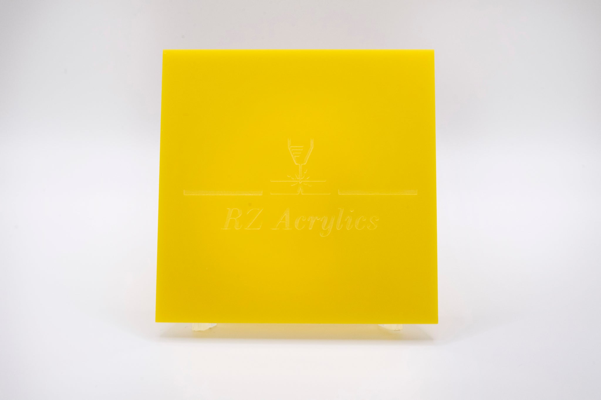 Standard Yellow Cast Acrylic – RZ Acrylics